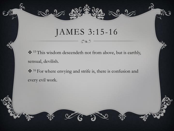PPT - James Chapter 3 PowerPoint Presentation - ID:2354640