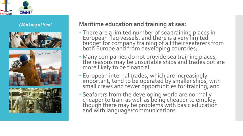 PPT - THE FUTURE OF MARITIME EDUCATION AND TRAINING PowerPoint ...