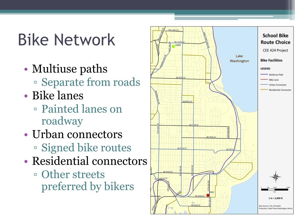 PPT - School Bike Route Analysis City of Seattle PowerPoint ...