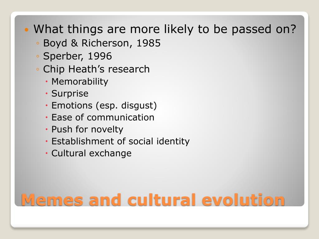 PPT - Social influence and cultural emergence PowerPoint Presentation ...