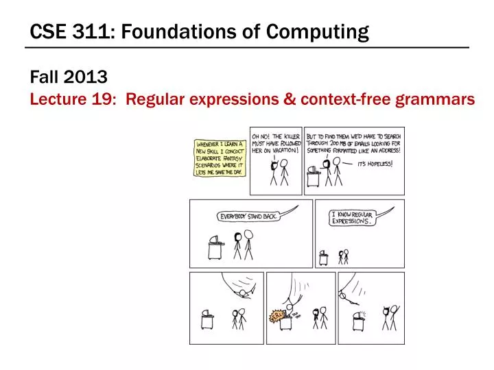 PPT - CSE 311: Foundations of Computing PowerPoint Presentation, free download - ID:2355051