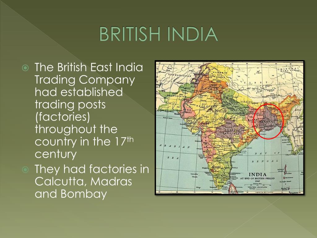 PPT - British India: “The Jewel in the crown” PowerPoint Presentation ...