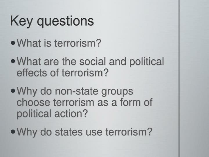 PPT - Terrorism and State Terrorism PowerPoint Presentation - ID:2355874