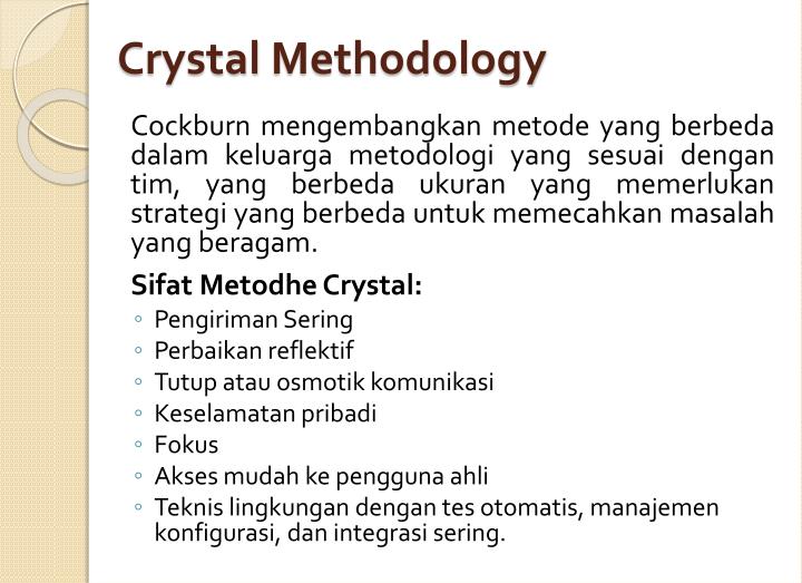 PPT - Crystal Clear Methodology PowerPoint Presentation - ID:2356027