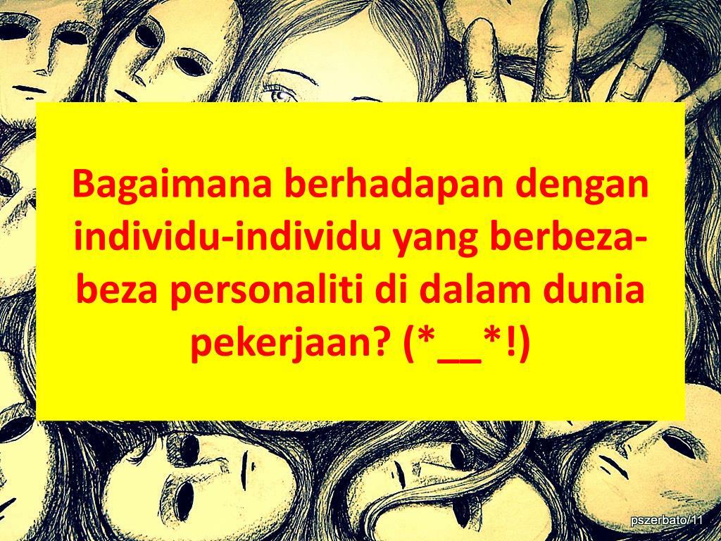 PPT - PERKONGSIAN ILMU: Personaliti dan Persekitaran Tempat Kerja ...