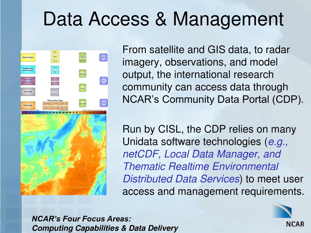 PPT - NCAR Celebrates Unidata’s 25 th Anniversary Eric Barron NCAR ...