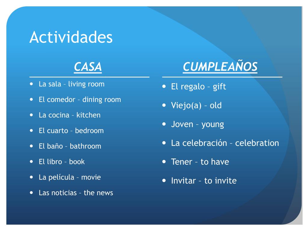 PPT - La Familia y Su Casa PowerPoint Presentation, free download - ID ...