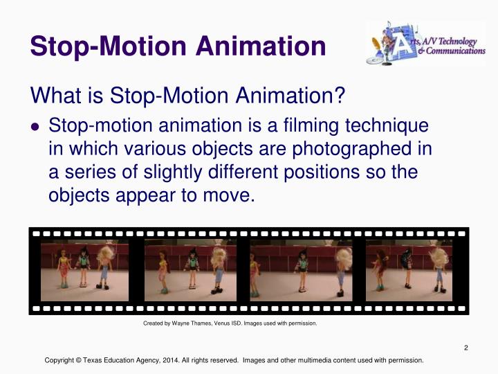 PPT - Stop-Motion Animation PowerPoint Presentation - ID:2356448