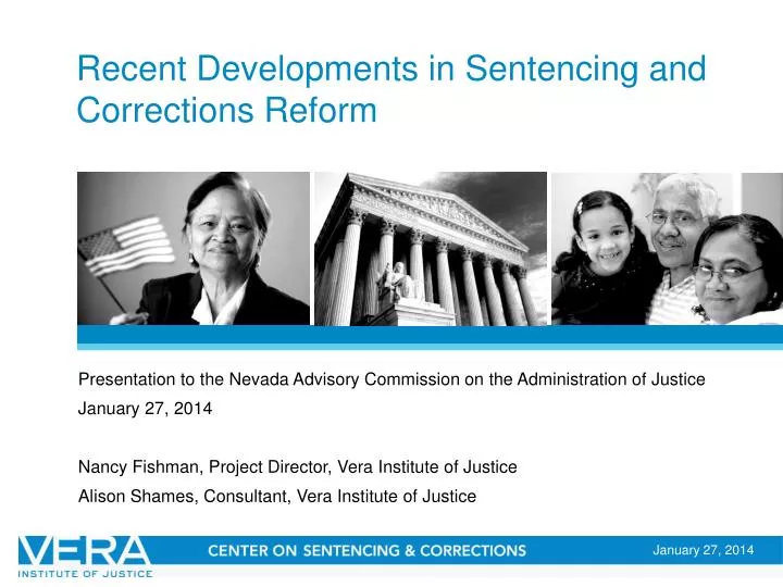 PPT - Recent Developments in Sentencing and Corrections Reform ...