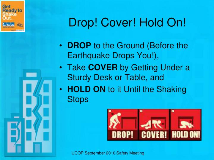 PPT - Earthquake Safety The Great California ShakeOut PowerPoint ...