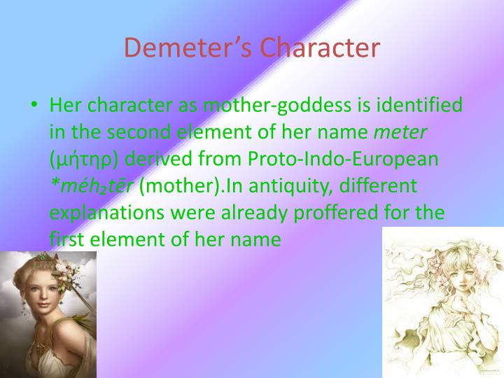 PPT - Demeter PowerPoint Presentation - ID:2358212
