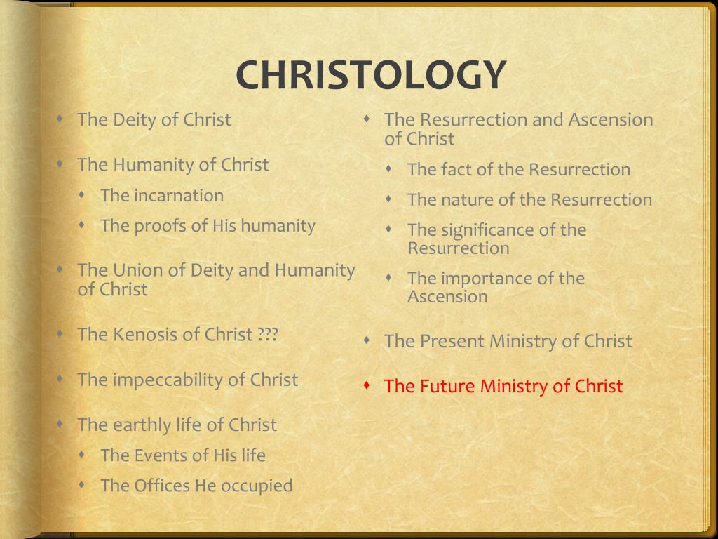 PPT - Christology 9 The Future Ministry of Christ PowerPoint ...