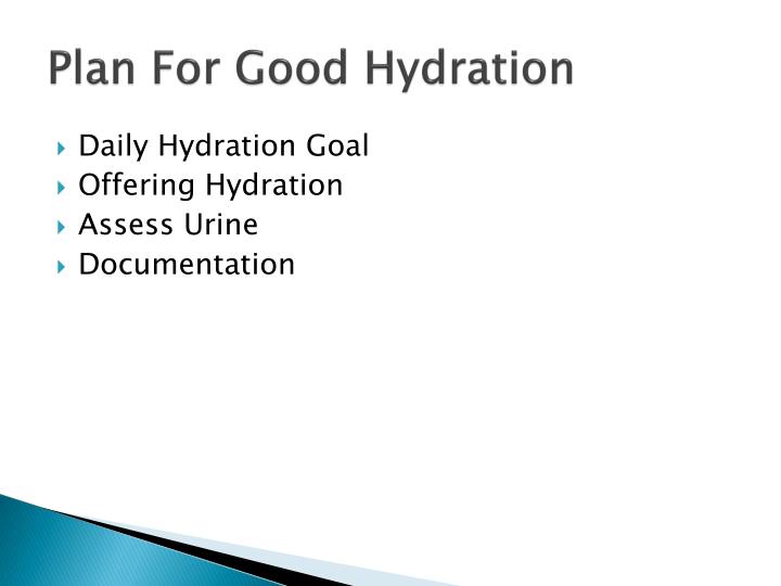 PPT - HYDRATION PowerPoint Presentation - ID:2359711