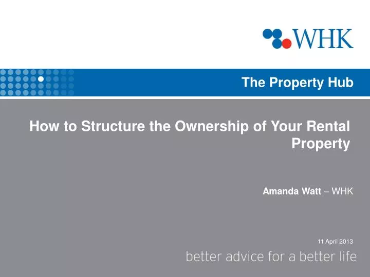 PPT - The Property Hub PowerPoint Presentation, free download - ID:2359747