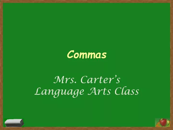 PPT - Commas PowerPoint Presentation, free download - ID:2359836