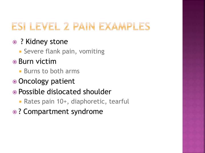 PPT - EMERGENCY SEVERITY INDEX REVIEW PowerPoint Presentation - ID:2359931