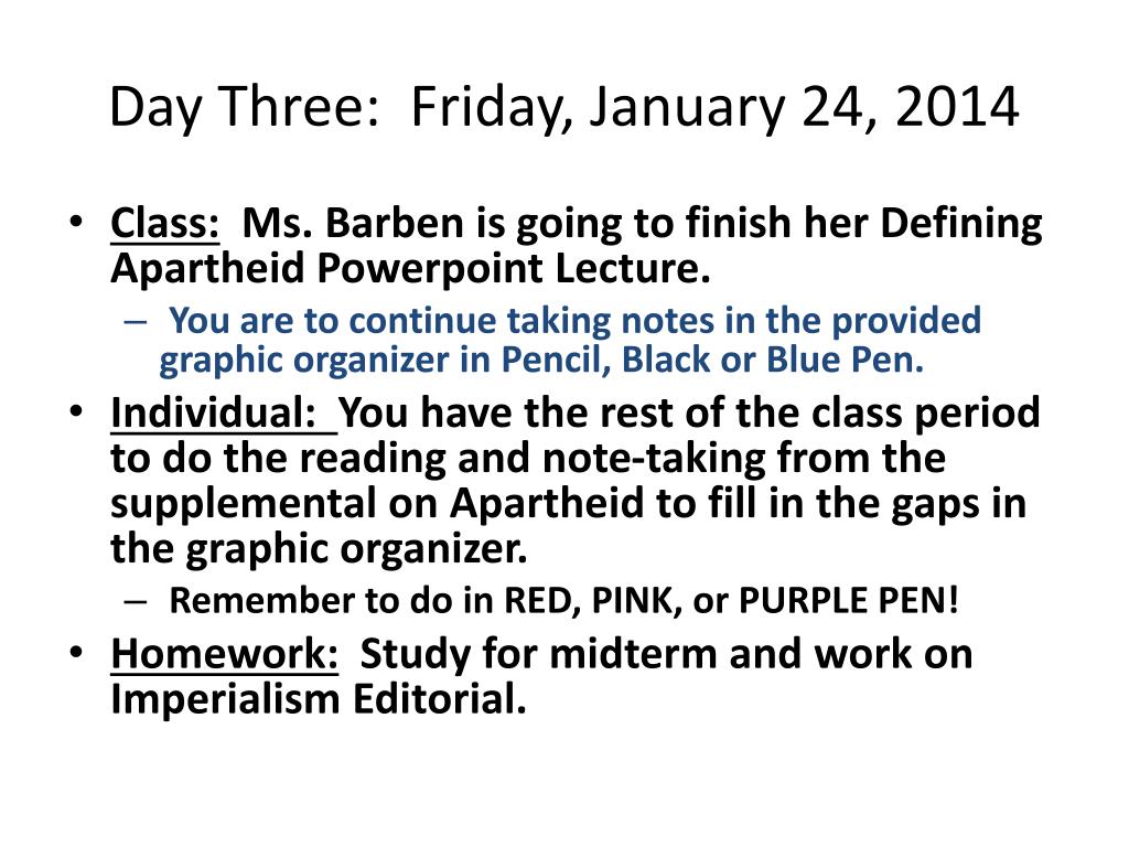 PPT - 2014 Apartheid in South Africa Lesson Plan PowerPoint ...