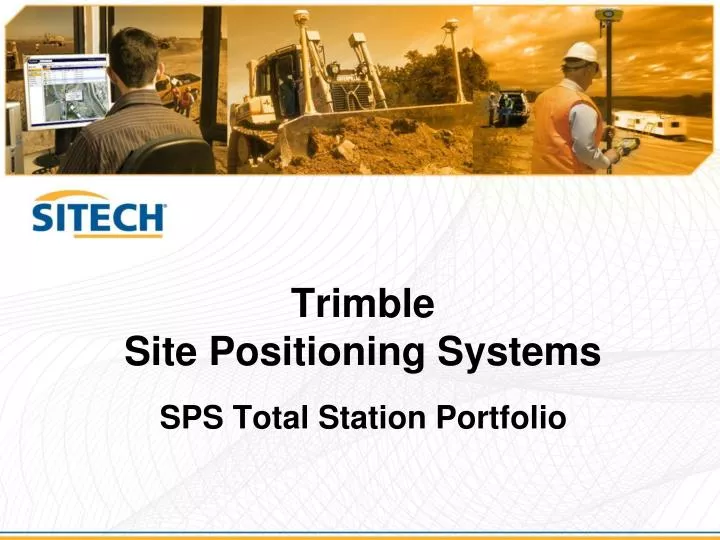 PPT - Trimble Site Positioning Systems PowerPoint Presentation, free ...