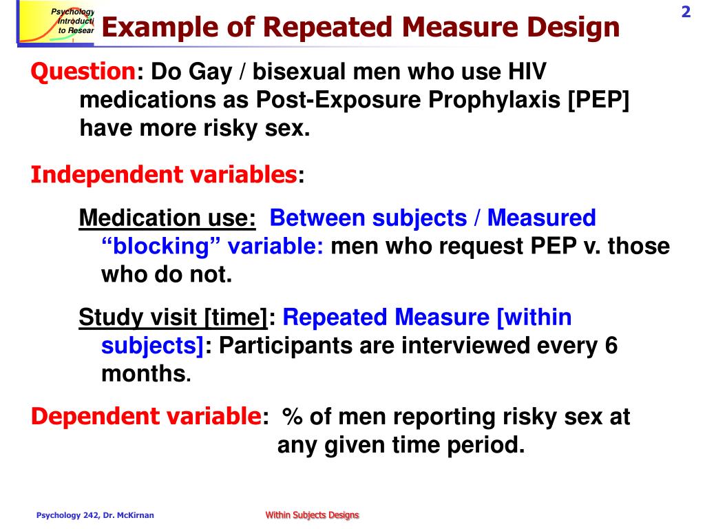 PPT - Psychology 242, Dr. McKirnan PowerPoint Presentation, free ...
