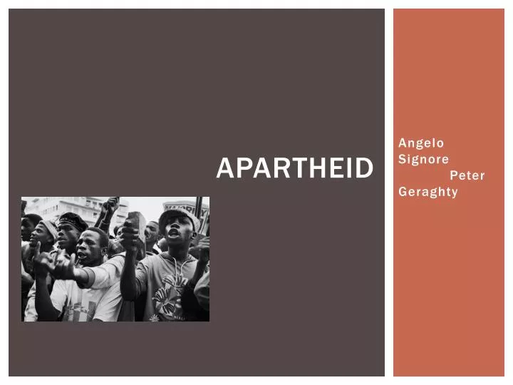 PPT - Apartheid PowerPoint Presentation, free download - ID:2361661