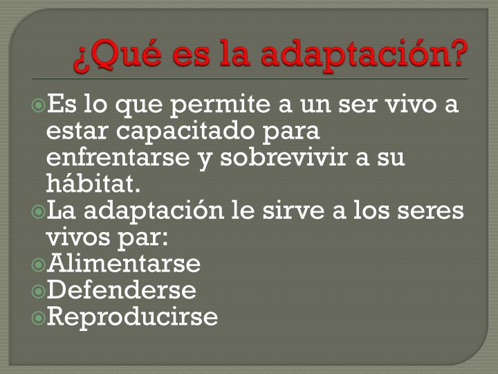 PPT - Adaptación de los seres vivos en un ecosistema PowerPoint ...
