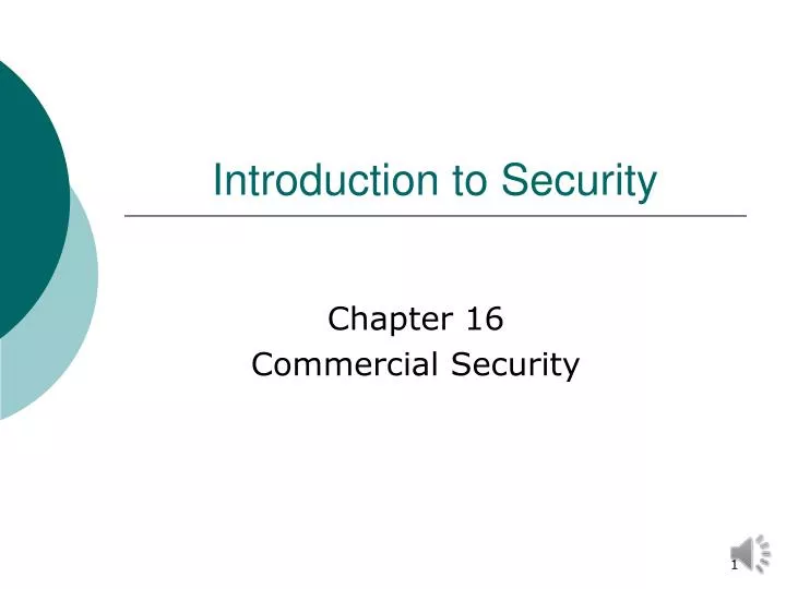 PPT - Introduction to Security PowerPoint Presentation, free download ...