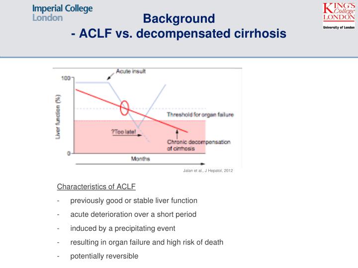 PPT - Immune dysfunction and s epsis in a cute on chronic liver failure ...