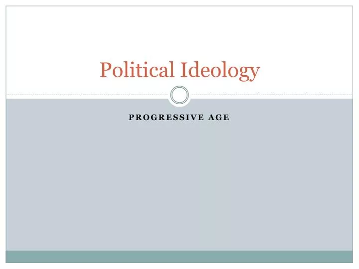 PPT - Political Ideology PowerPoint Presentation, free download - ID ...