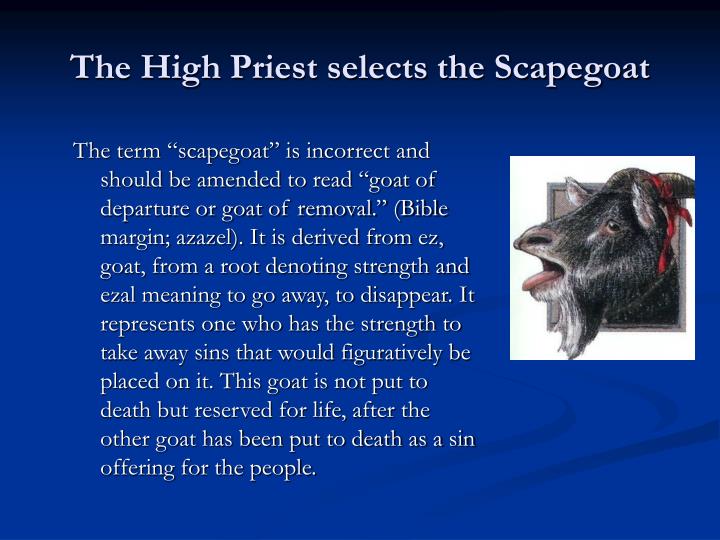 PPT - The Day of Atonement: Leviticus 16 PowerPoint Presentation - ID ...