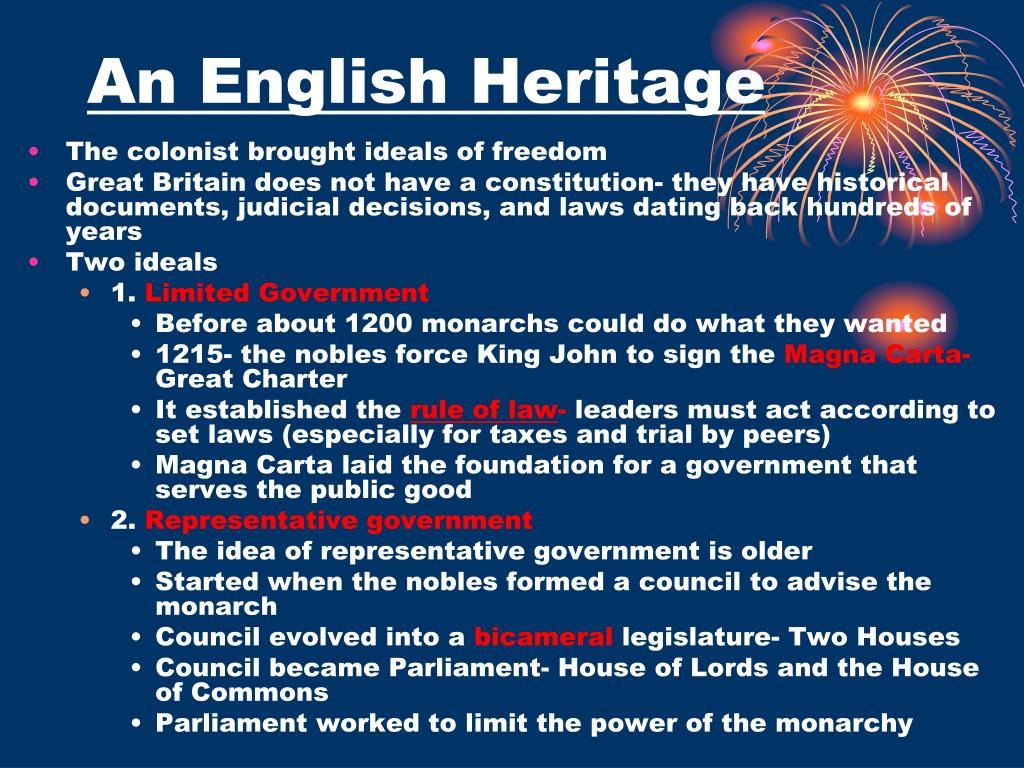 PPT - Origins of American Government PowerPoint Presentation, free ...