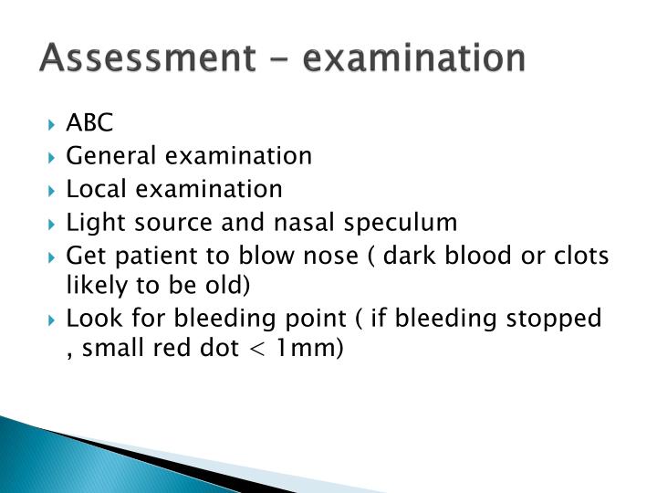 PPT - Epistaxis PowerPoint Presentation - ID:2362962