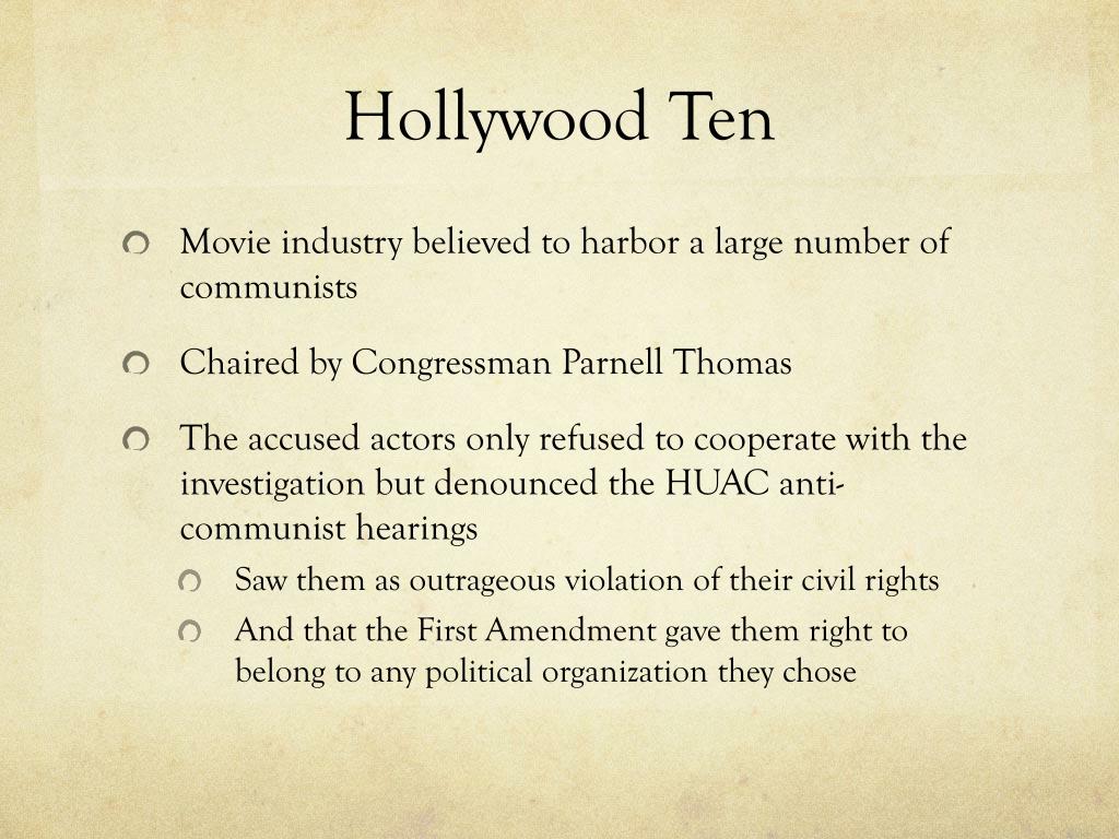 PPT - Anti-Communism in Post War America PowerPoint Presentation, free ...