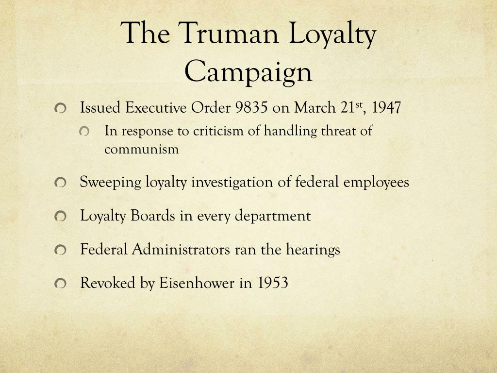 PPT - Anti-Communism in Post War America PowerPoint Presentation, free ...