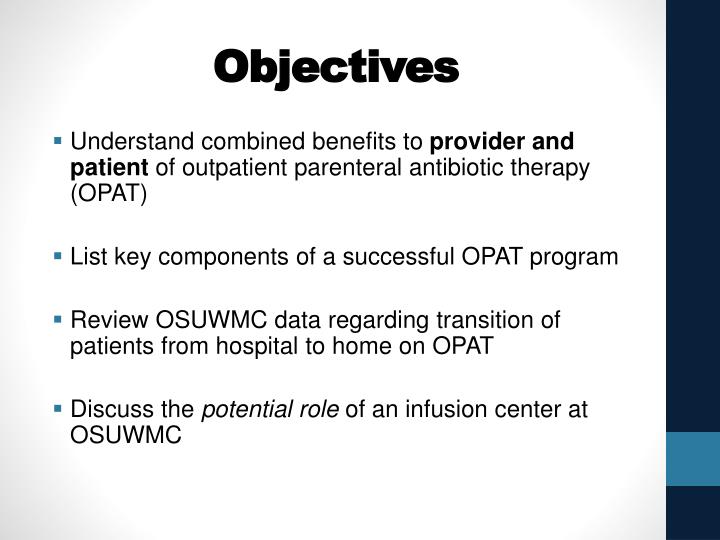 PPT - Transition from Hospital to Home Outpatient Parenteral ...