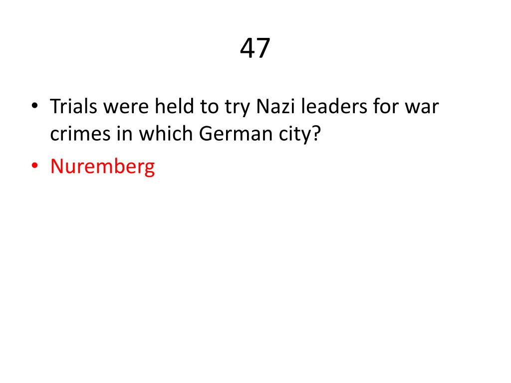 PPT - What was the Treaty of Versailles ? ended WW1 punished Germany a ...