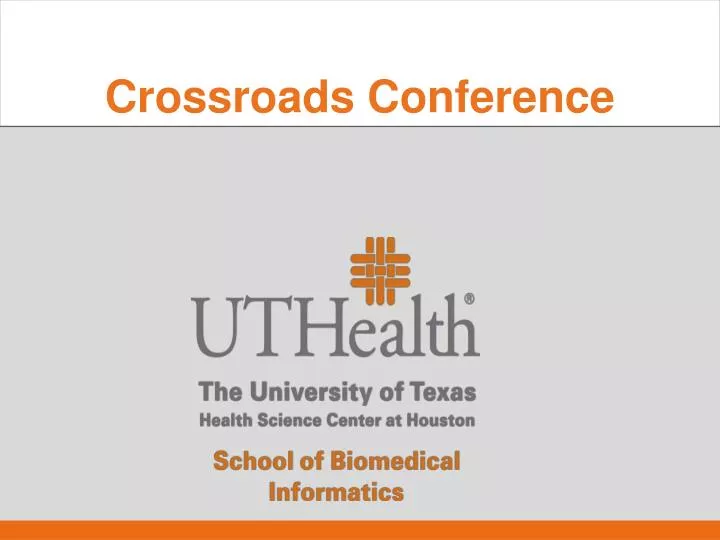 PPT - Crossroads Conference PowerPoint Presentation, free download - ID ...