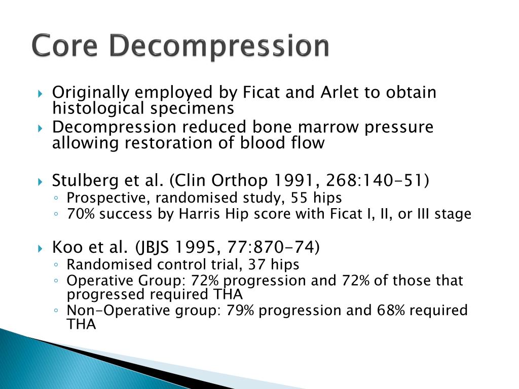 PPT - Osteonecrosis of the Hip: Diagnosis and Management of Ficat I and ...