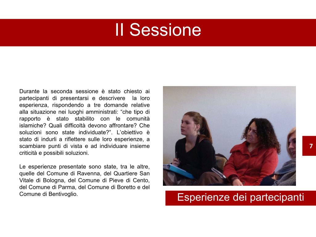 PPT - Rapporto di sintesi Workshop, 28 Febbraio 2014, Bologna ...