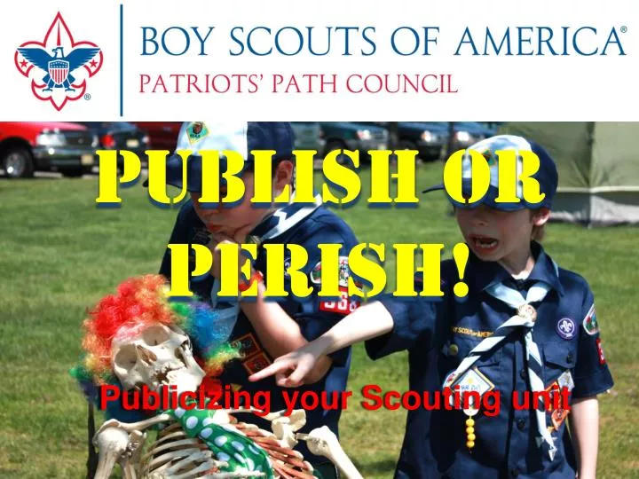 PPT - Publish or Perish! PowerPoint Presentation, free download - ID ...