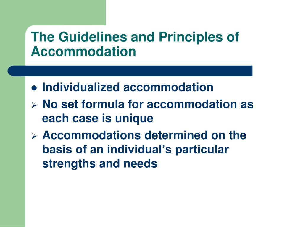 PPT - Accessible Education Guidelines: Understanding Student & Faculty ...