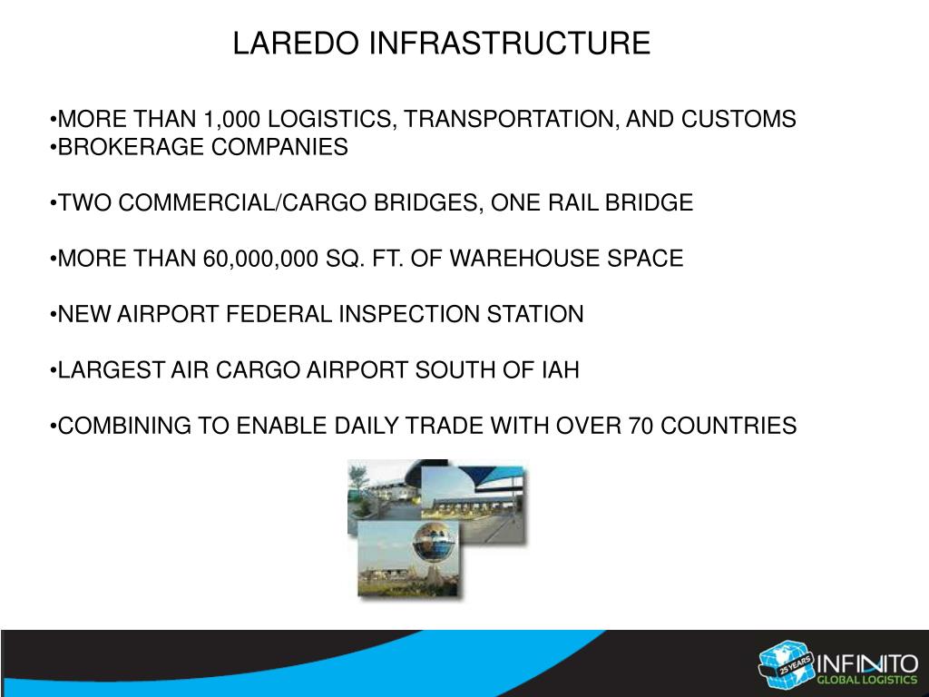 PPT - THE CITY OF LAREDO AND INFINITO GLOBAL LOGISTICS PRESENT ...