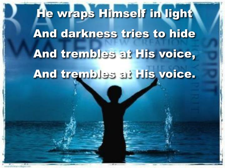 PPT - How Great Is Our God The splendor of the King Clothed in majesty ...