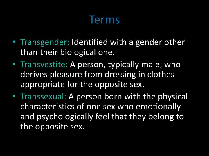 PPT - Transgender PowerPoint Presentation - ID:2366852