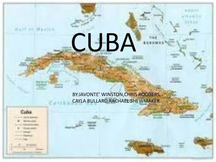 PPT - CUBA PowerPoint Presentation, free download - ID:2367106