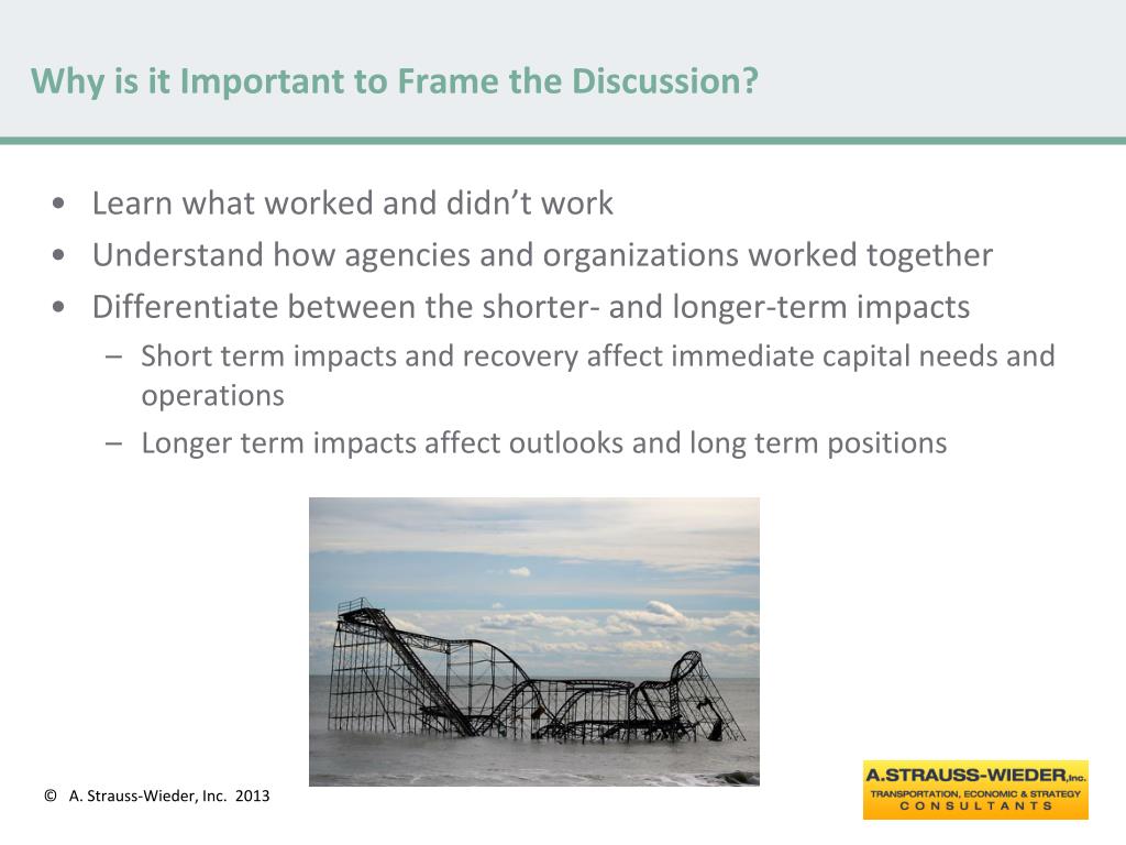 PPT - Superstorm Sandy Framing the Discussion of a Supply Chain ...