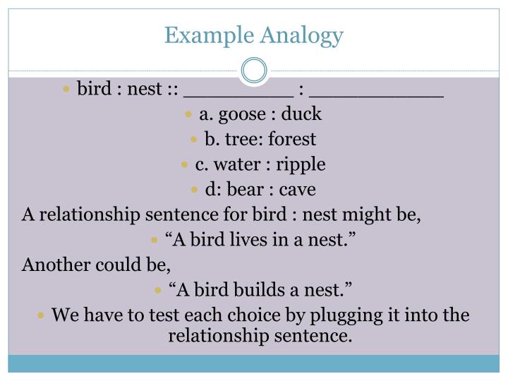 PPT - What is an Analogy? PowerPoint Presentation - ID:2367211