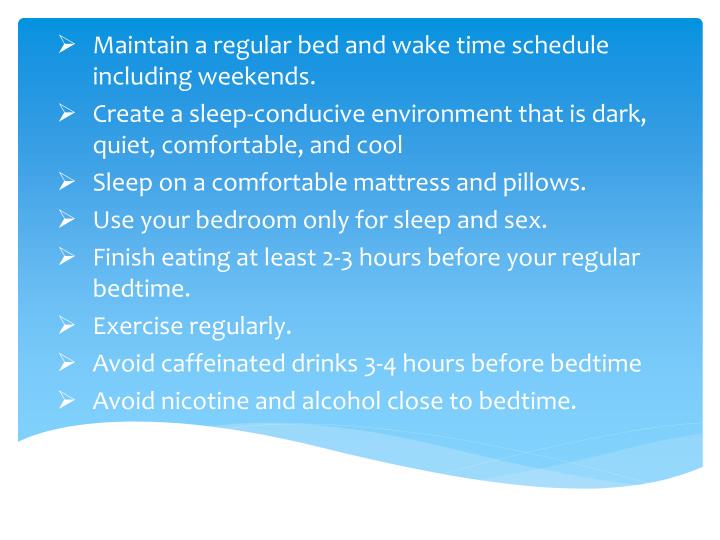 PPT - SLEEP HEALTH PowerPoint Presentation - ID:2367780