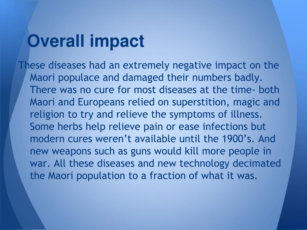 PPT - European impact on Maori Health PowerPoint Presentation, free ...