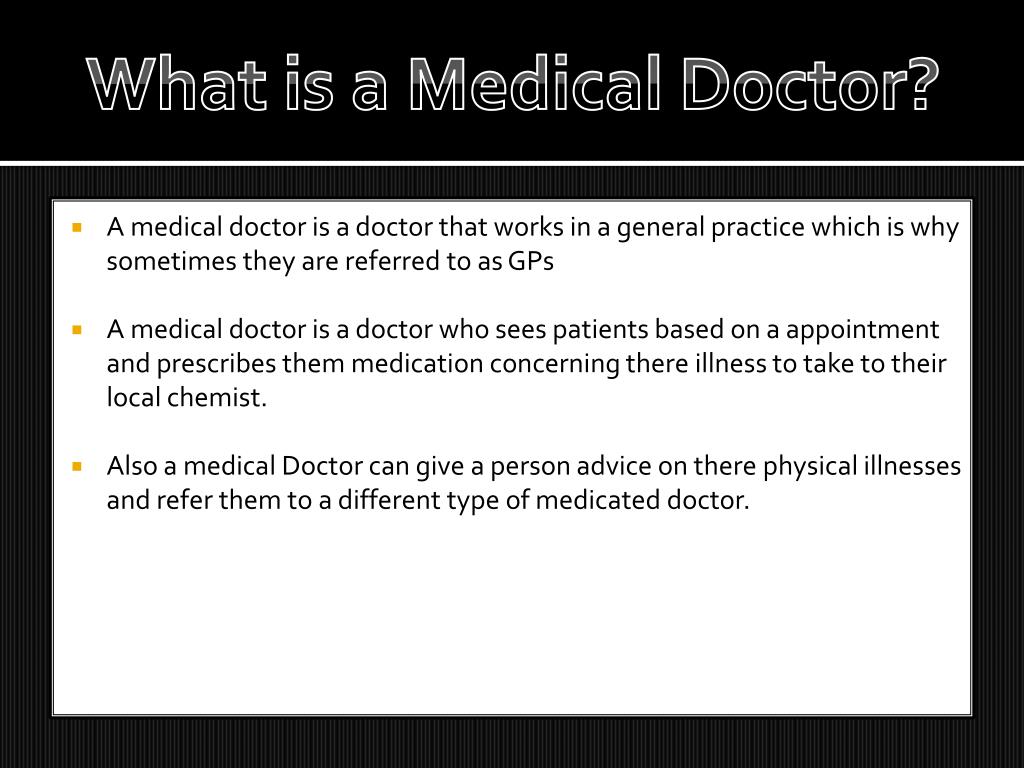 PPT - How to Become a Medical Doctor? PowerPoint Presentation, free ...