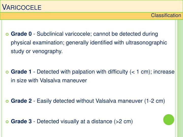 PPT - The Varicocele’s Impact over the Masculine Fertility PowerPoint ...